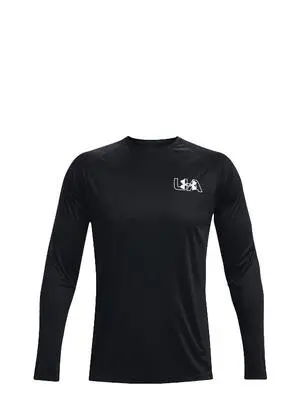 Under Armour Long Sleeve Velocity T-shirt - Black
