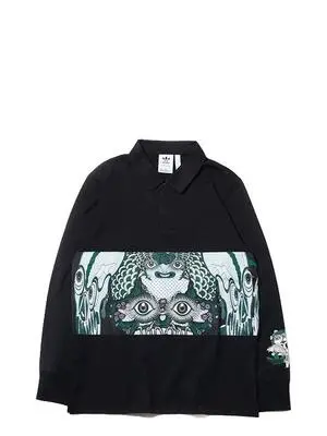 Adidas Originals Gallery Rugby Shirt - Black