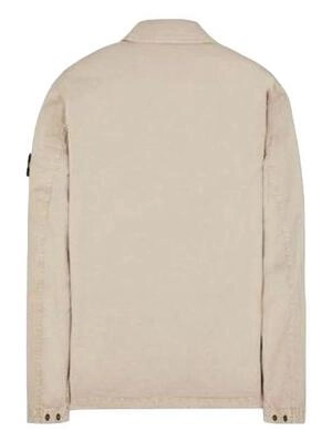 STONE ISLAND Stone Island Stretch Cotton Over Shirt 'beige'