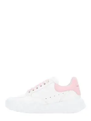 Alexander McQueen Oversized Court Trainer - White/pink
