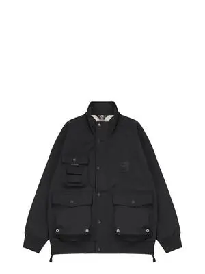 NEW BALANCE Cargo Windbreaker Jacket - Black