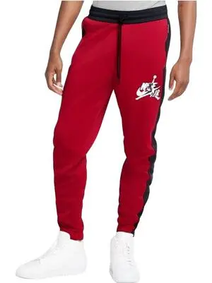 JORDAN Jumpman Classics Tricot Warmup Pants - Red