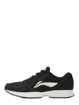 LI-NING Lightweight Running Sneakers - Black/silver