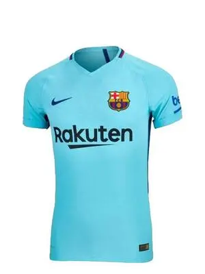 Nike Fc Barcelona 17/18 Authentic Away Jersey - Tan