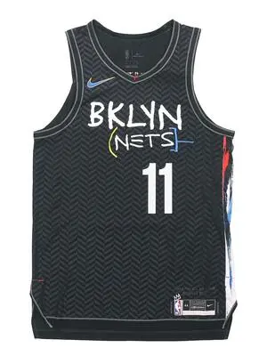 Nike Nba Brooklyn Nets Kyrie Irving #11 Jersey Vest - Black