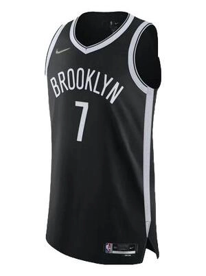 Nike X Nba Brooklyn Nets Kevin Durant 7 Jersey - Black/blue