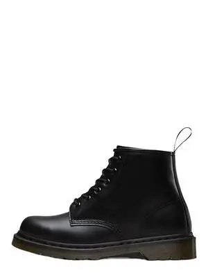 Dr. Martens 101 Smooth Leather Ankle Boots - Black