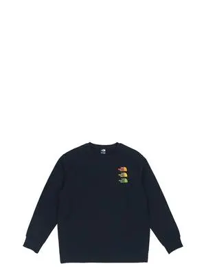 The North Face Graphic Logo Crewneck Sweater - Black