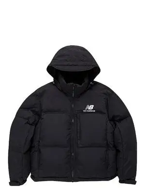 NEW BALANCE Padded Down Jacket - Black