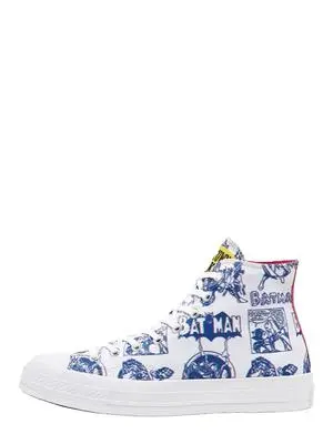 CONVERSE Converse X DC Comics X Chinatown Market Chuck 70 High Top "3D Batman Print" Red/blue/white