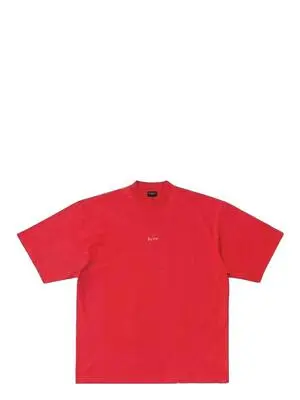 Balenciaga Je T'aime Oversized T-shirt - Red