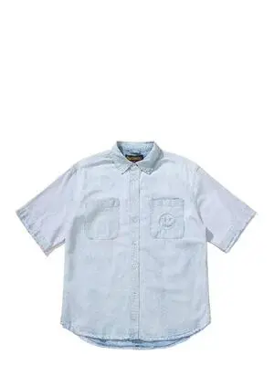 Drew House Drew House Lightweight Denim Shirt 'light Indigo' Light Indigo