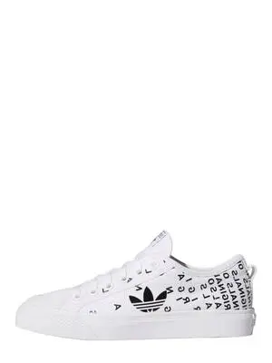 Adidas Nizza Trefoil "cloud White" Low-top Sneakers - Black