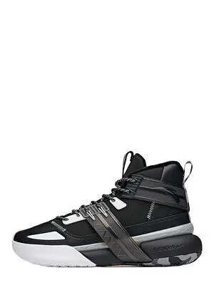 ANTA Quick Battle 4 High-top Sneakers - Black/grey/white