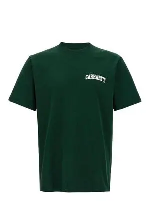 Carhartt Work In Progress University Script Short Sleeve T-shirt - Green