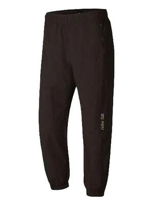 Nike Skateboard Loose Zipper Pocket Sports Skateboard Long Pants Velvet - Brown
