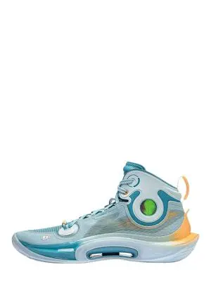 LI-NING Sonic 11 Ultra Athletic Sneakers - Blue/teal/yellow
