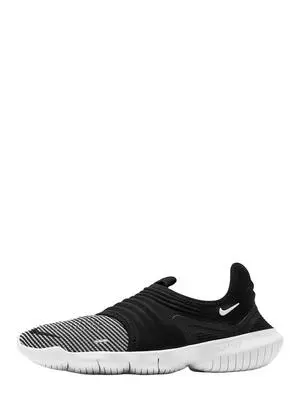 Nike Nike Free RN Flyknit 3.0 Athletic Sneakers Black/grey