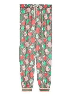 Gucci Les Pommes Jogging Pants - Beige/brown