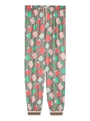 Gucci Les Pommes Jogging Pants - Beige/brown
