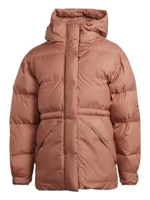 Adidas Stella Mccartney Padded Mid-length Winter Jacket - Brown