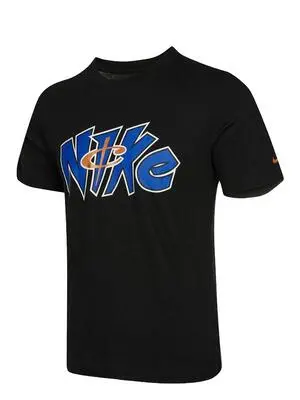 Nike Lil Penny Alphabet Printing Casual Sports Short Sleeve T-shirt - Black