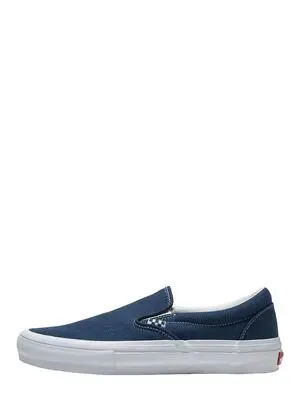 VANS Skate Slip-on Sneakers - Blue/white