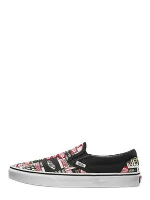 VANS Label Mix" Slip-on Sneakers - Black