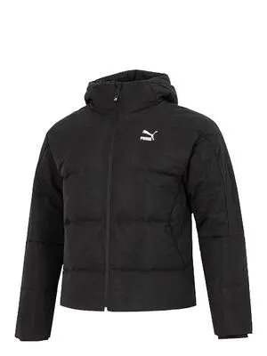 PUMA Classics Padded Down Jacket - Black/white