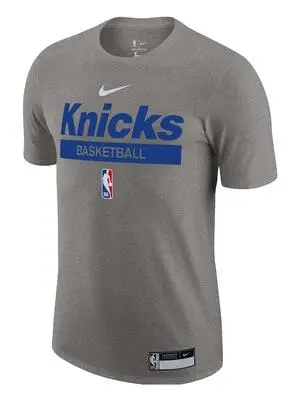 Nike X Nba New York Knicks Basketball T-shirt - Grey/multi-color