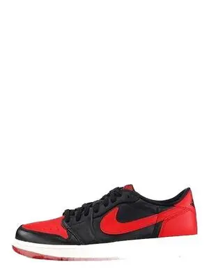 JORDAN 1 Retro Low Og "bred - Black/varsity Red-sail