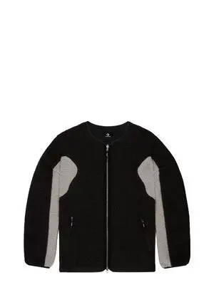 CONVERSE X Palace Tri-ferg Long-sleeved Fleece Jacket - Black