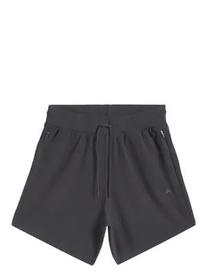 Adidas Basketball Shorts With Drawstring And Zipped Pockets - Black