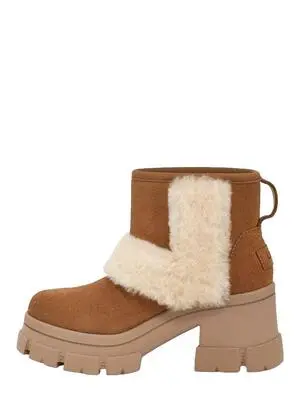 UGG Brooklyn Sunburst Heeled Boot - Brown