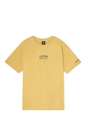 NEW BALANCE X Noritake Co-branded Round Neck Short Sleeve T-shirt - Yellow