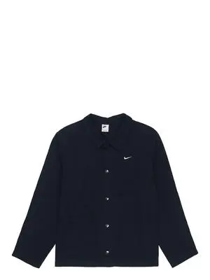 Nike Logo Lapel Casual Long Sleeve Jacket - Default Color