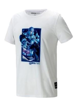 Adidas Neo Graphic Short Sleeve T-shirt - White