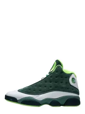 JORDAN Jordan Air 13 Retro 'Oregon Ducks' PE Sneakers Green/white