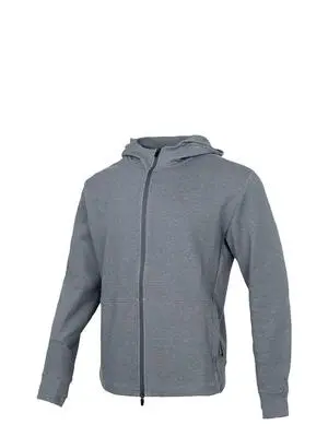 Nike Yoga Full-zip Hooded Jacket - Grey