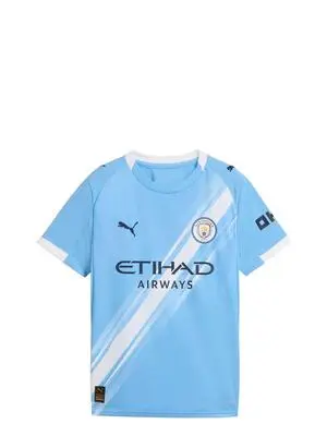 PUMA Manchester City 25/26 Youth Home Jersey - Blue
