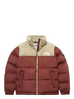 The North Face Eco Nuptse Fleece Jacket - Brown