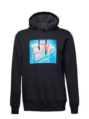 CONVERSE Star Chevron 3d Court Pullover Hoodie - Black