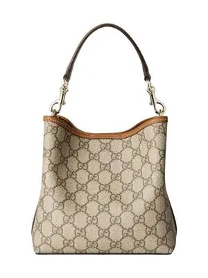Gucci Gg Emblem Mini Bucket Bag - Monogram Canvas