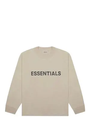 Fear Of God Ss20 Boxy Long Sleeve T-shirt - Tan