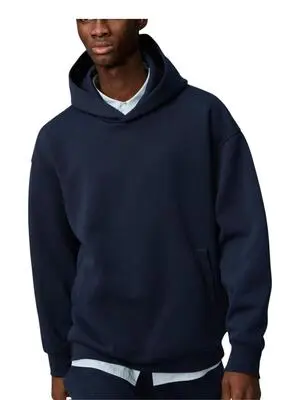 Uniqlo Oversized Cotton Hoodie Navy