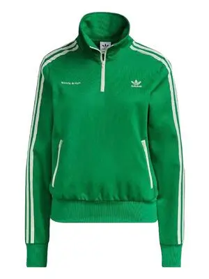 Adidas Sporty & Rich X Half-zip Track Jacket - Green