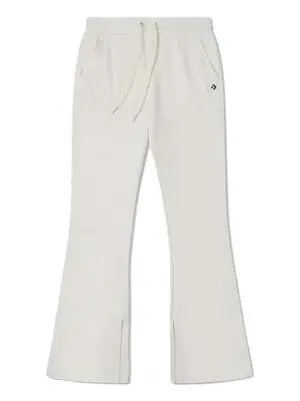 CONVERSE Drawstring Flare Sweatpants - White