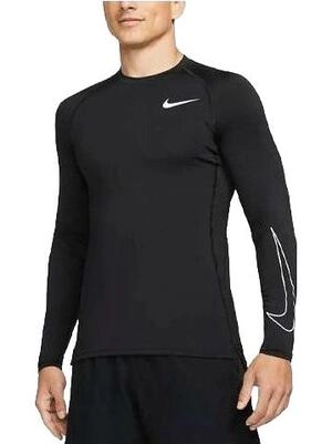 Nike Nike Pro Dri-FIT Slim Fit Long-Sleeve Top Black