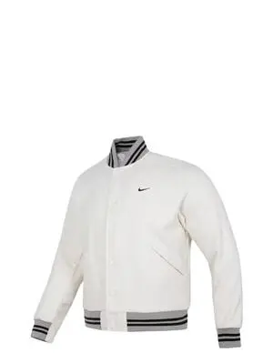 Nike Varsity Jacket - White/multi-color
