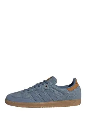 Adidas Samba Og "denim Blue Gum" Sneakers - Denim Blue/gum